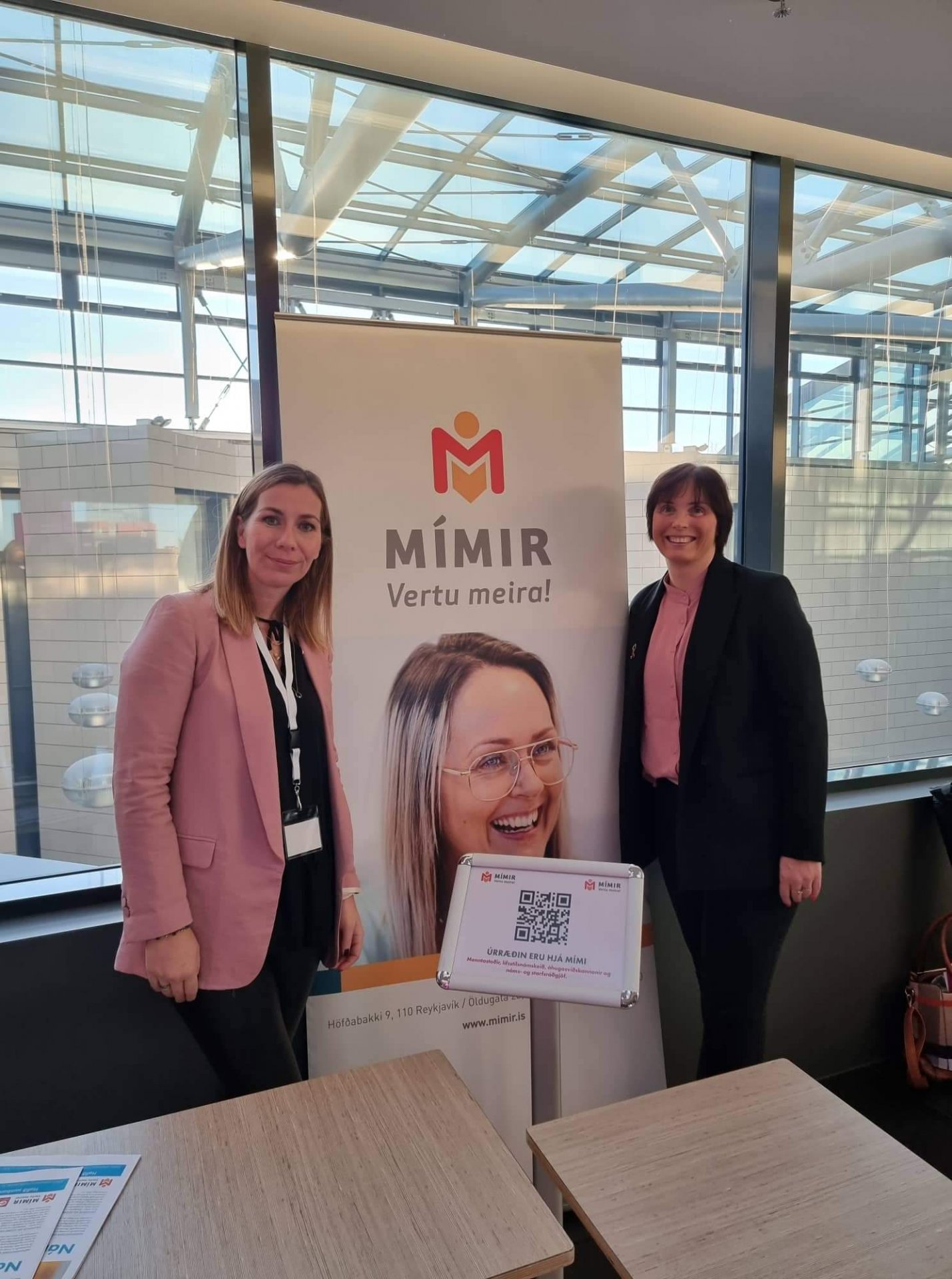 Mímir á Úrræðamessu Virk | Mímir - Vertu meira!